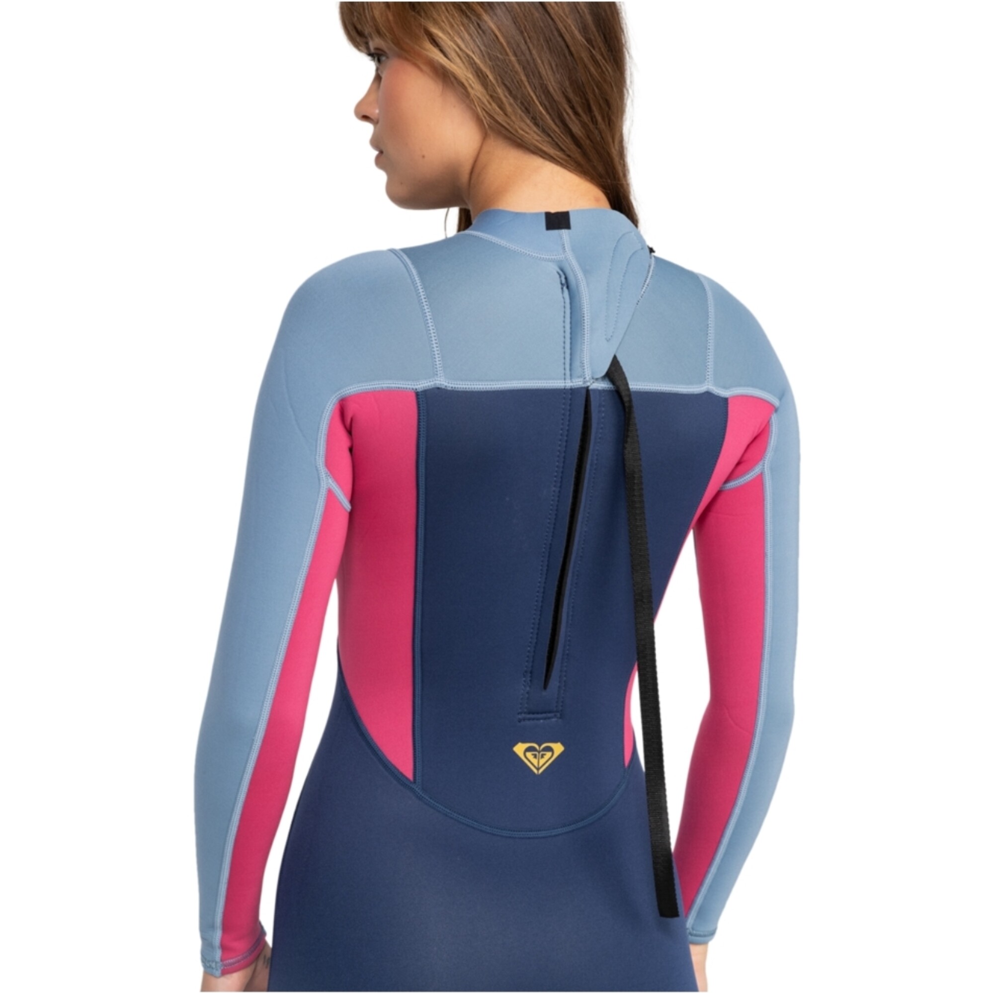 2025 Roxy Womens Prologue 3/2mm Back Zip Wetsuit ERJW103166 - Dark Denim - Wetsuits | Wetsuit Outlet